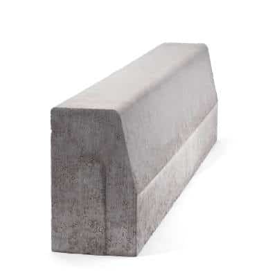 RUBNJAK SEMMELROCK 15X25X100 CM RAVNI SIVI 15/PAL - 1240KG/PAL